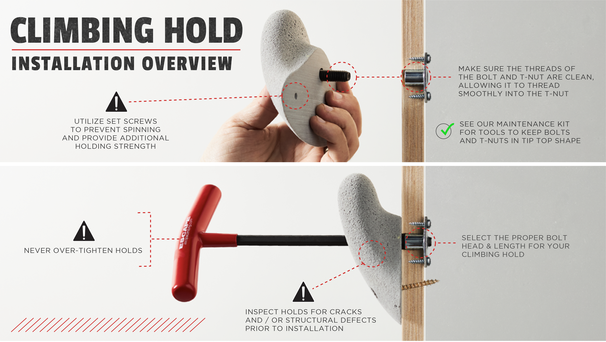 51-Hold Starter Pack – Escape Climbing