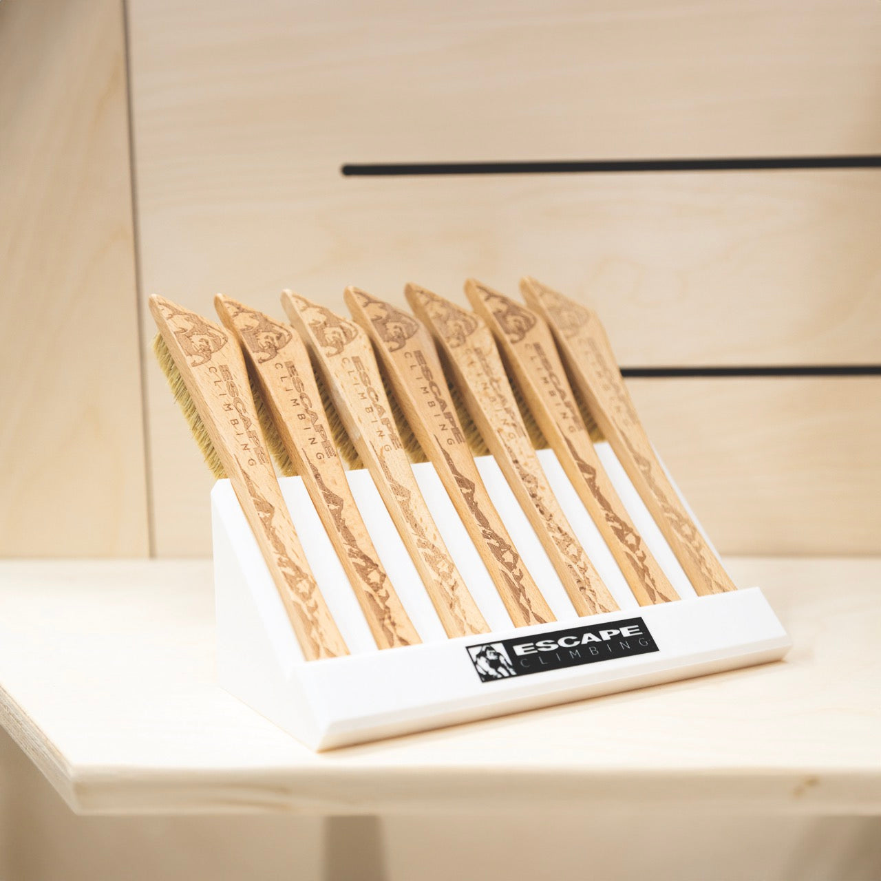 Brush Display – Escape Climbing