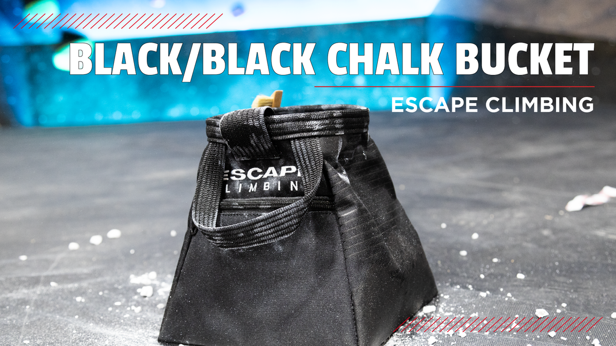 Black/Black Chalk Pot – Escape Climbing