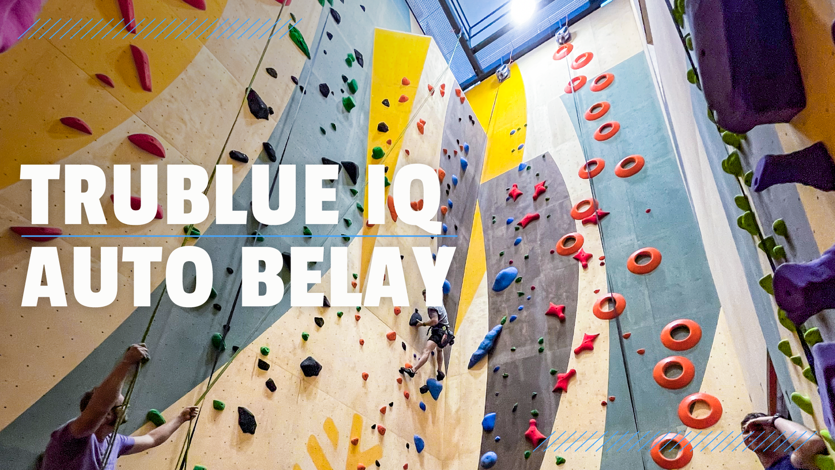 TRUBLUE IQ+ Auto Belay – Escape Climbing